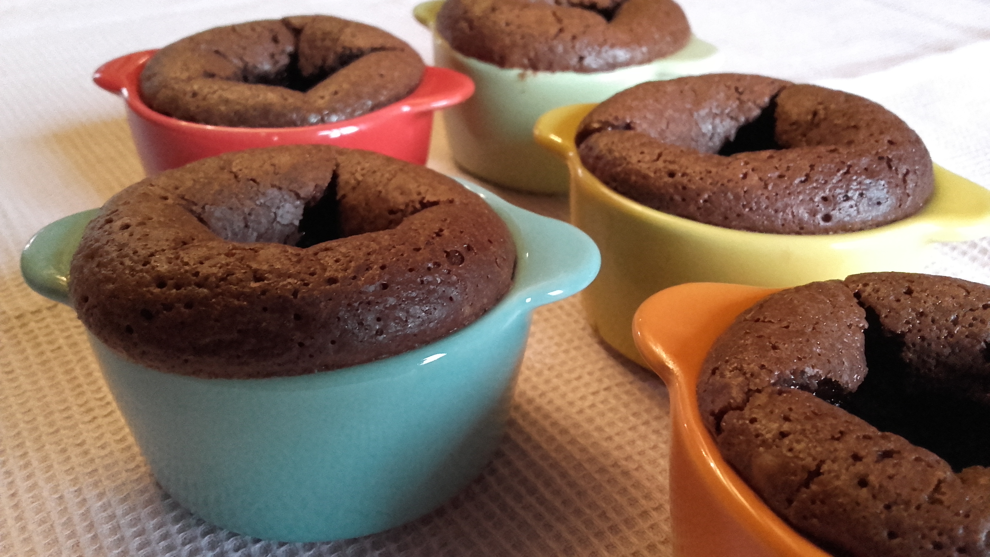 Moelleux au chocolat, cœur fondant MiChoKo – Une abeille en cuisine